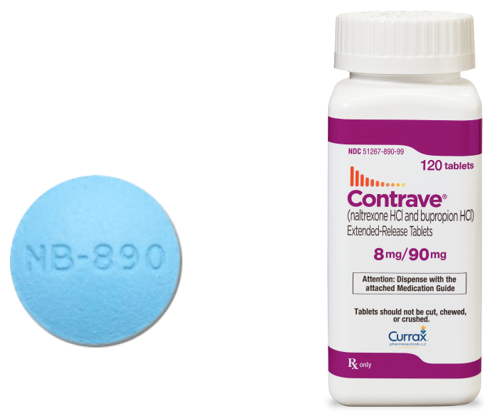 Authentic CONTRAVE® (naltrexone HCl/bupropion HCl)